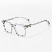 China New Full Frame Style Shape Lightweight Durable Gold Tortoiseshell Grey Green Tea Luxury Brand Men's Women Glasses Frame for Men for sale