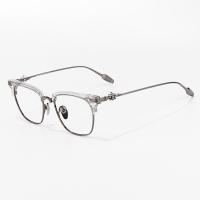 China Cool Classic Punk  Unisex Black Gold Optical Presbyopia Multifocal Luxury Brand Men's Prescription Eye Glasses Fashion for Women for sale