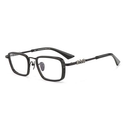 China Designer Flat Rectangle Optical Prescription Presbyopia Style Beautiful Wholesale Glasses Frames Shop for Women Men Fashion for sale