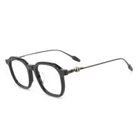 China Irregular Shape Black Silver Color Punk Full Rim Optical Prescription Presbyopia Multifocal Lightweight Glasses Order Online for sale