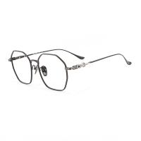 China Fine Framed Pure Titanium Luxury Brand Optical Prescription Presbyopia Polygon Fashion for Men Kitchen Design Male Glasses Shop for sale