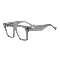China Cool Handsome Thick Black White Transparent Full Rim Durable Optical Prescription Presbyopia Glasses Eyeglasses Frames for Men for sale