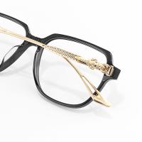 China Beautiful Trend Designer Glasses Famous Brands Men Acetate Luxury Brand Optical Prescription Long-distance Multifocal Glasses for sale