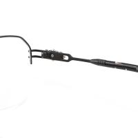 China Beautiful Versatile Cross Flower Half Frame Black Gold Silver Optical Prescription Presbyopia Multi Focus Luxury Brand Glasses for sale