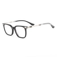 China Vintage Large Frame Silver Gray Green Optical Prescription Presbyopia Multi Focus Luxury Brand Stylish Computer Glasses Frames for sale