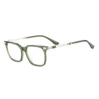 China Vintage Large Frame Silver Gray Green Optical Prescription Presbyopia Multi Focus Luxury Brand Stylish Computer Glasses Frames for sale