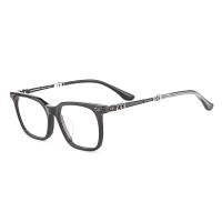 China Vintage Large Frame Silver Gray Green Optical Prescription Presbyopia Multi Focus Luxury Brand Stylish Computer Glasses Frames for sale
