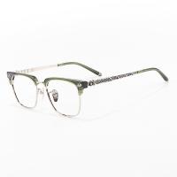 China Unique Design Eyeglass Transparent Women Men Optical Prescription Luxury Brand Chinese Ancient Style Finely Carved Women Glasses for sale