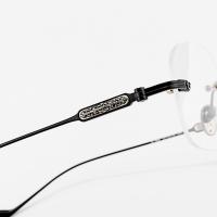 China Top Rimless Titanium Optical Prescription Luxury Brand Hot Selling Refined Elegant Women's Men's Medical Glasses Eyeglasses for sale