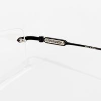 China Top Reader Grade Pure Titanium Black Gold Gun Silver Optical Prescription Luxury Brand Frameless Wholesale Glasses Manufacturer for sale