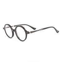 China Literature Round Frame Tortoiseshell Transparent Optical Prescription Presbyopia Women Girl Wholesale Customization Glasses for sale