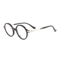 China Literature Round Frame Tortoiseshell Transparent Optical Prescription Presbyopia Women Girl Wholesale Customization Glasses for sale