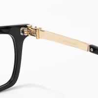 China 2025 Trending Optical Medical Eyewear Eyeglasses Frames Print Geometric Rectangle Lightweight Fast Delivery Unisex Y2k Glasses for sale