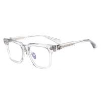 China Acetate Large Frame Black Tortoiseshell Transparent Optical Prescription Presbyopia Multifocal Modern Glasses Frames for Girls for sale