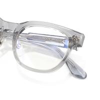 China clear Acetate Round Frame Black Gold Transparent Optical Prescription Presbyopia Multifocal Cool Myopia Glasses for Men Women for sale
