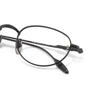 China Pure Titanium Full Frame Solid Punk Style Black Silver Gold Gun Color Lightweight Durable Unisex Prescription Presbyopia Glasses for sale