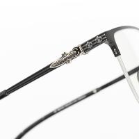 China Half Frame Business Korean Style Gentleman Men Luxury Brand Optical Prescription Presbyopia Multi Focus Fashion Reading Glasses for sale