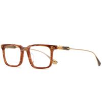 China CHARMLIBRARY Model 8307 Marble Print Mixed White Red Tortoiseshell Titanium Acetate Ultra Light Durable Unisex Wear Glasses for sale