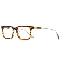 China CHARMLIBRARY Model 8307 Marble Print Mixed White Red Tortoiseshell Titanium Acetate Ultra Light Durable Unisex Wear Glasses for sale