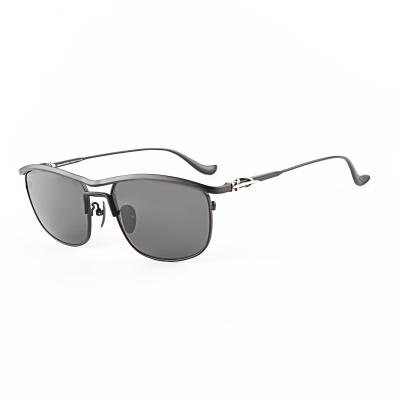 China Shenzhen 2025 High Quality Premium Men Women Thin pilot Unisex Work Reading Lightweight Spectacle Frames Custom logo Sunglasses for sale