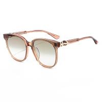 China China Manufacturer 2025 Private Label Luxury Men Women Modern Design Beach Big Tea Shade Frame Eyewear Custom logo Sunglasses for sale