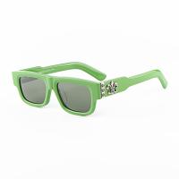 China 2025 Top-10-Luxury Brand Designer Stylish Men Women Spectacle Frames Fashion White Acetate Unisex Party Sunglasses Custom Logo for sale