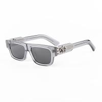 China 2025 Top-10-Luxury Brand Designer Stylish Men Women Spectacle Frames Fashion White Acetate Unisex Party Sunglasses Custom Logo for sale