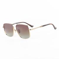 China Guangdong Traditional Chic pilot Men Women Dusk Eyewears Comfortable Unisex Beach Tea Shade Custom Frame Wholesale Sunglasses for sale