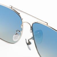 China Guangdong Traditional Chic pilot Men Women Dusk Eyewears Comfortable Unisex Beach Tea Shade Custom Frame Wholesale Sunglasses for sale