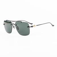 China 2025 Trending Beach Work Rimless Sun Shade Glasses High Quality Freedom Unisex Titan pilot Luxury Brand Style Design Sunglasses for sale