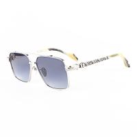 China Wholesale Square Pilot  Metal Frame with Intricate Decorative Detail UV400 Protection Prescription Y2k Sunglasses for  Unisex for sale
