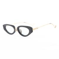 China Fashion Cat Eye UV400 Protection Acetate Frame with Metal Embellishment Bulk Supplier Brand High-quality Sunglasses for Women for sale