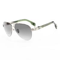 China Multi-Color New Light Fashion pilot  UV400 Protection Metal Frame with Decorative Embellishment Bulk Supplier Sunglasses for Men for sale