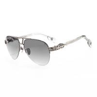 China Multi-Color New Light Fashion pilot  UV400 Protection Metal Frame with Decorative Embellishment Bulk Supplier Sunglasses for Men for sale