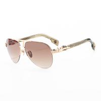 China Multi-Color New Light Fashion pilot  UV400 Protection Metal Frame with Decorative Embellishment Bulk Supplier Sunglasses for Men for sale