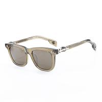 China Wholesale Acetate Square Frame Y2k UV400 Protection Vintage Fashion Sunglasses Decorative Metal Detail Lightweight Daily Wear for sale