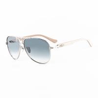 China Cool Titanium New Funny 2025 Wholesale Custom logo Comfortable Frame Vintage pilot Men Sunglasses Designer Women Luxury Brand for sale