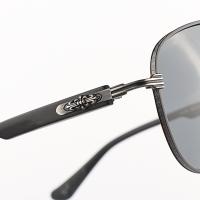 China Cool Titanium New Funny 2025 Wholesale Custom logo Comfortable Frame Vintage pilot Men Sunglasses Designer Women Luxury Brand for sale