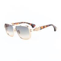 China Stylish New Arrivals Luxury Brand Unisex Custom logo  Manufacturer Pilot Prescription Futuristic Sunglasses with Large Frame Y2k for sale