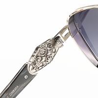 China Stylish New Arrivals Luxury Brand Unisex Custom logo  Manufacturer Pilot Prescription Futuristic Sunglasses with Large Frame Y2k for sale