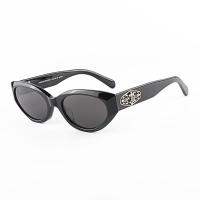 China Acetate Thick Temple Summer Funny  Cat Eye Women Luxury Brand High Quality Y2k Sunglasses China Manufacturers Custom with logo for sale