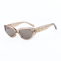 China Acetate Thick Temple Summer Funny  Cat Eye Women Luxury Brand High Quality Y2k Sunglasses China Manufacturers Custom with logo for sale