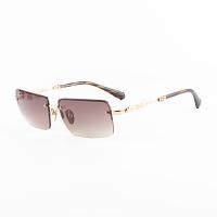 China Light Custom Manufacturer Trendy 2025  Borderless Square Top Brands protection Big Ladies High Quality Sunglasses Frame for Men for sale