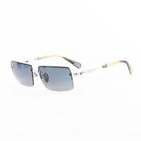 China Light Custom Manufacturer Trendy 2025  Borderless Square Top Brands protection Big Ladies High Quality Sunglasses Frame for Men for sale