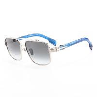 China Trending 2025 Brand Luxury Titanium Acetate Classic Luxury square  Unique Design Sunglasses for Men  Personalation High Quality for sale