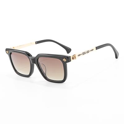 China CHARMLIBRARY Hot Fashion Acetate Full Rim Sunglasses for Men Women Y2k 8284 Classic UV400 Travel Glasses for Outdoor Indoor Use for sale
