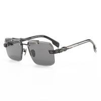China Half Frame Glasses for Men Luxury Brand Designer Shades Male Designer Y2k High Quality Sunglasses for Women Summer 2025 Styles for sale