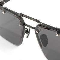 China Half Frame Glasses for Men Luxury Brand Designer Shades Male Designer Y2k High Quality Sunglasses for Women Summer 2025 Styles for sale