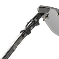 China Half Frame Glasses for Men Luxury Brand Designer Shades Male Designer Y2k High Quality Sunglasses for Women Summer 2025 Styles for sale