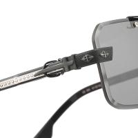 China Half Frame Glasses for Men Luxury Brand Designer Shades Male Designer Y2k High Quality Sunglasses for Women Summer 2025 Styles for sale